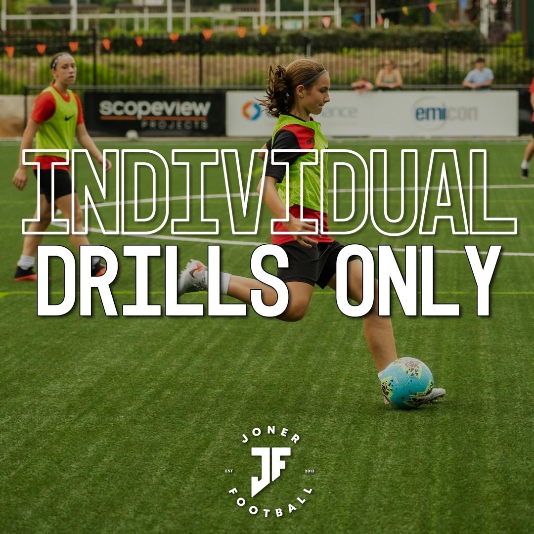 TRAIN ON YOUR OWN ️⚽️ by Joner Football