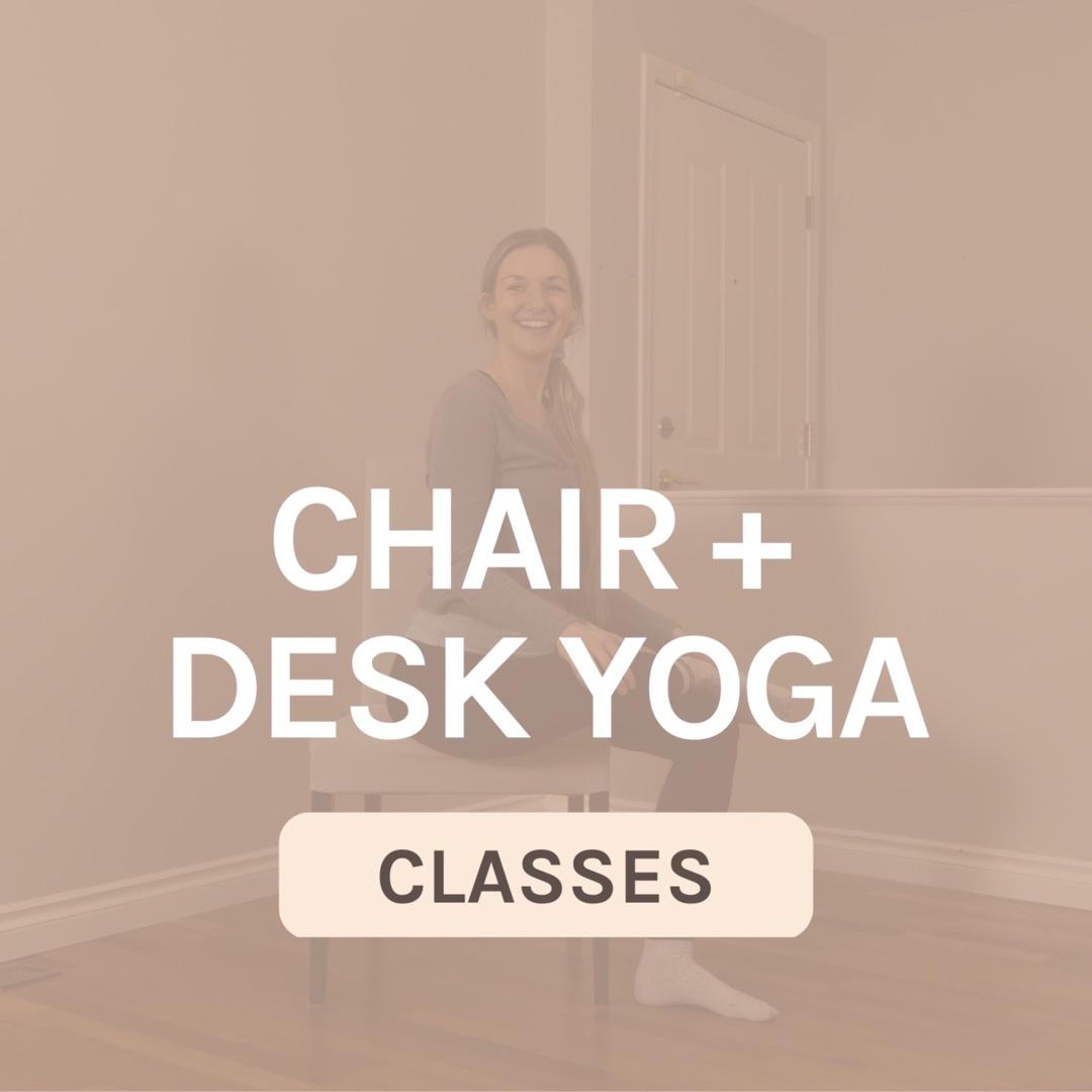 Chair + Desk Yoga by The Simplest Self: Trauma & Somatic Therapy