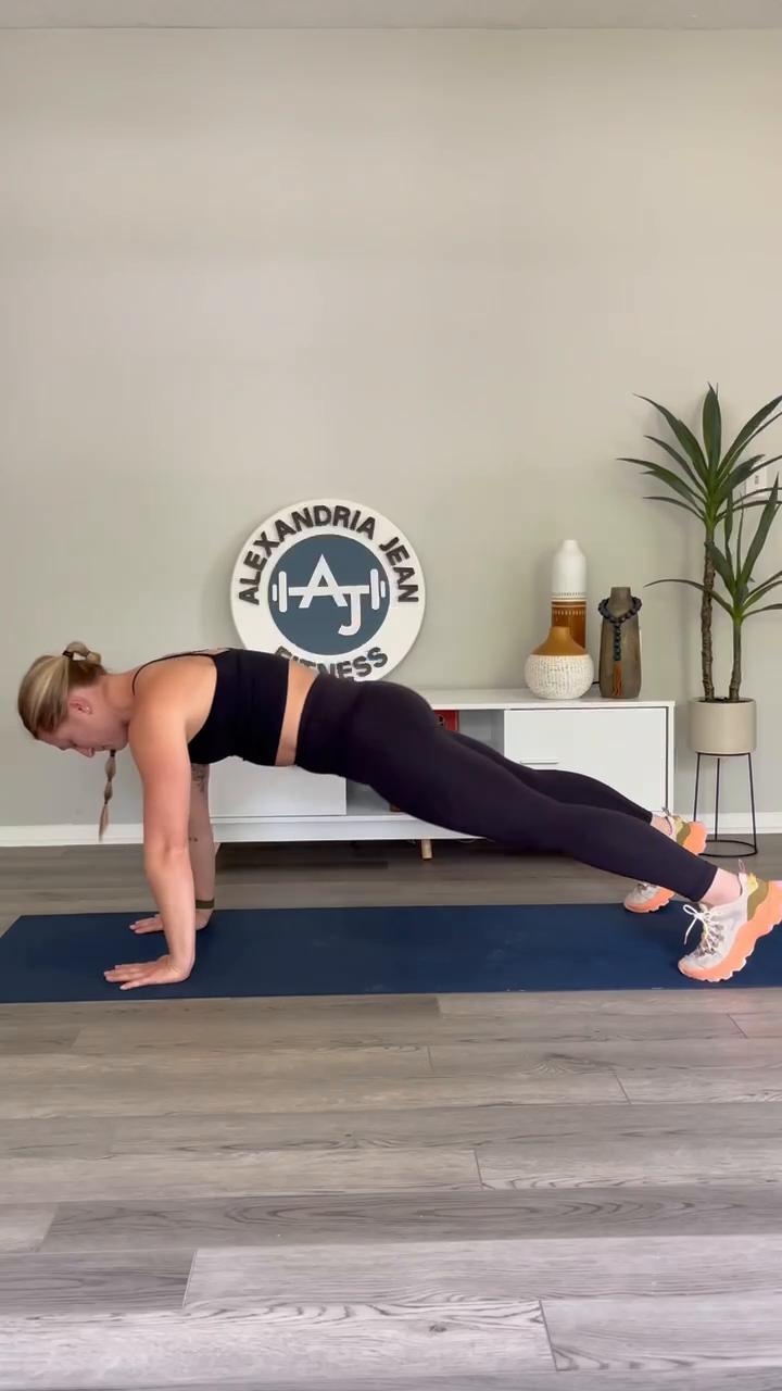 Playbook - Alexandria Jean Fitness - #23 - Triangle Planks