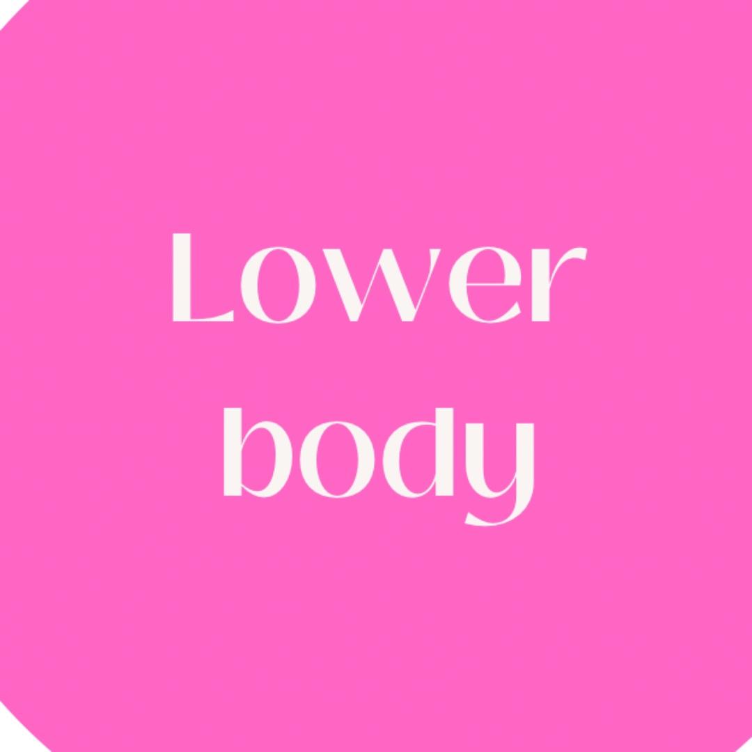 Lower body workouts by Caitlyn Block