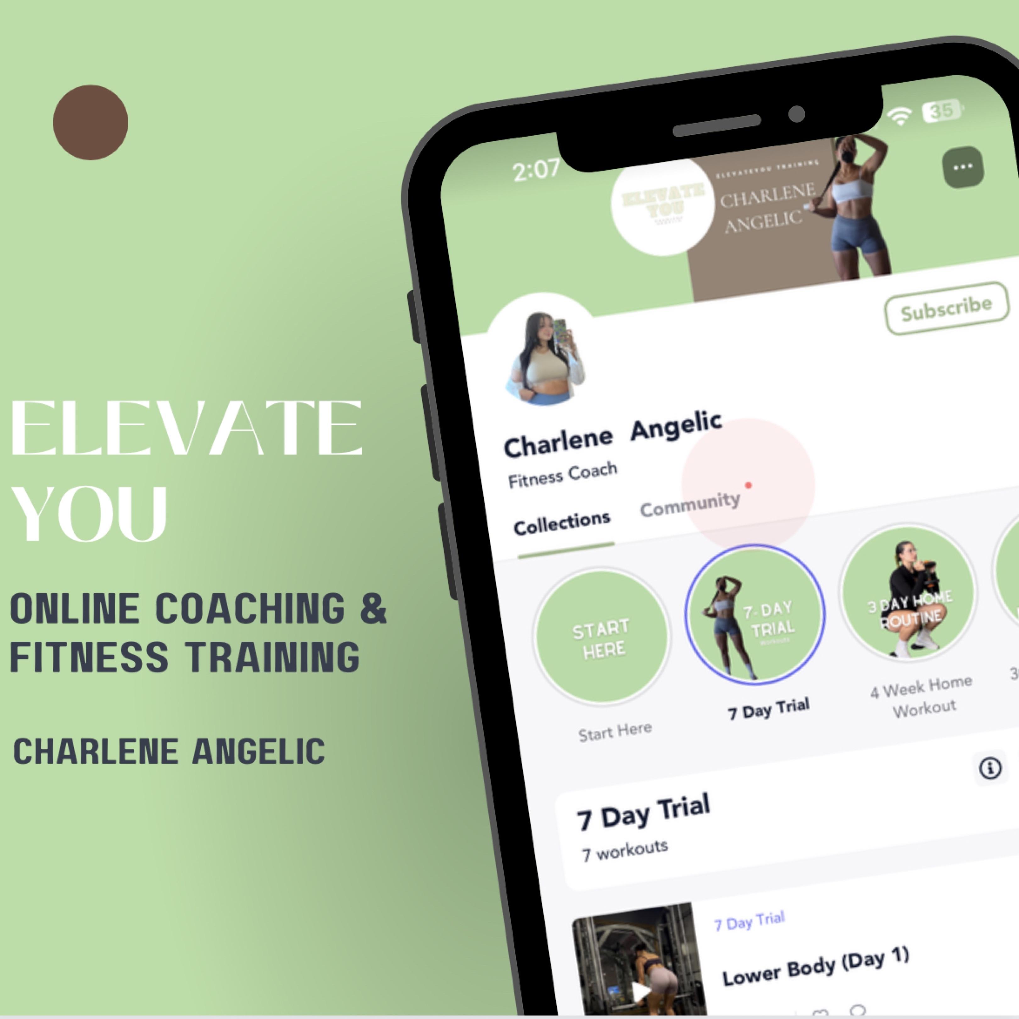 Charlene Angelic App - Fitness Coach