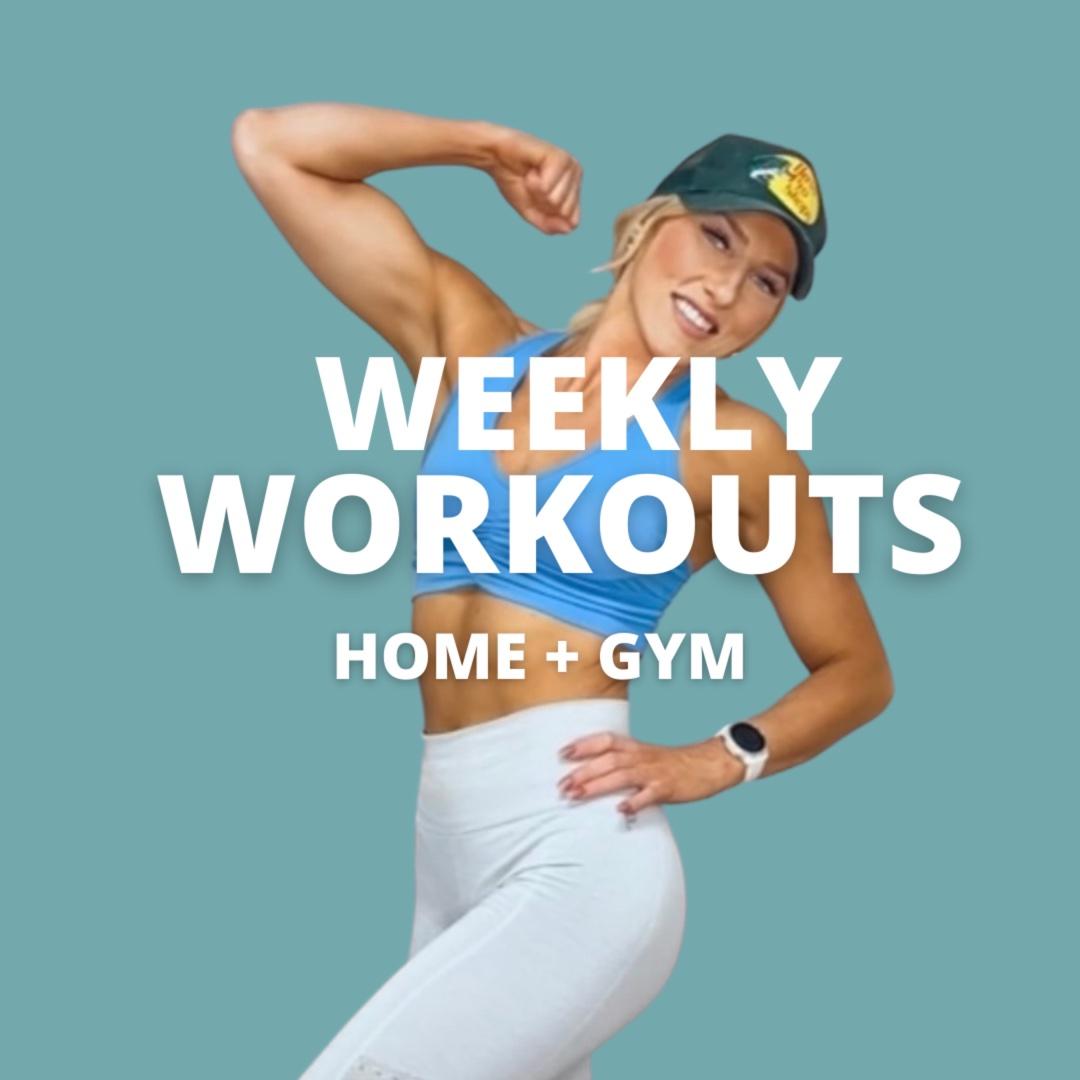 NEW Weekly Workouts by Juliana Brown