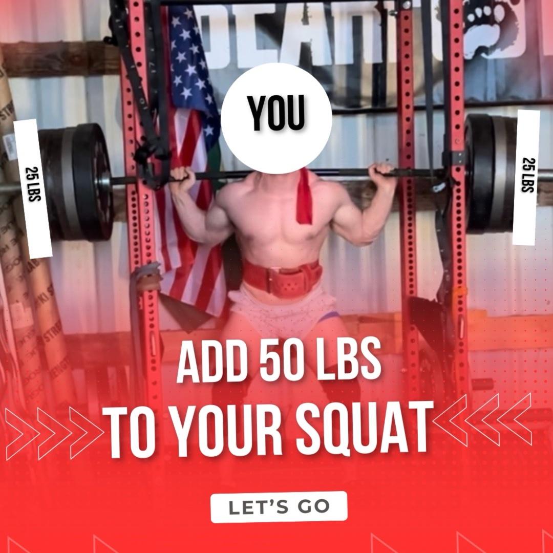 +50 lbs to your squat by Quentin Oppenlander Blind Barbell