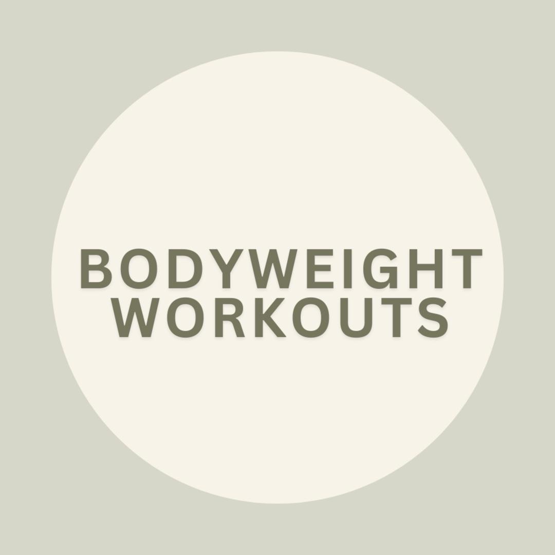 Bodyweight Workouts by Alicia Erickson