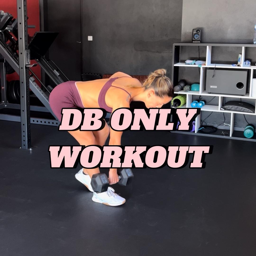 DUMBBELL ONLY WORKOUT by Strong Women by Manu