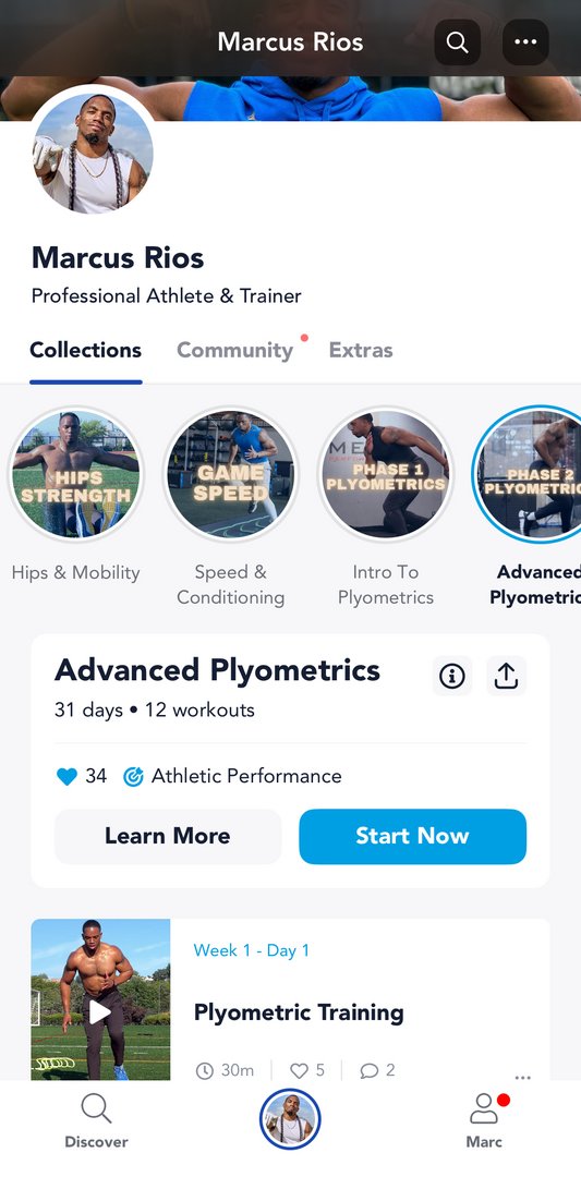 4 Week Hips & Ankle Strength Program by Marcus Rios