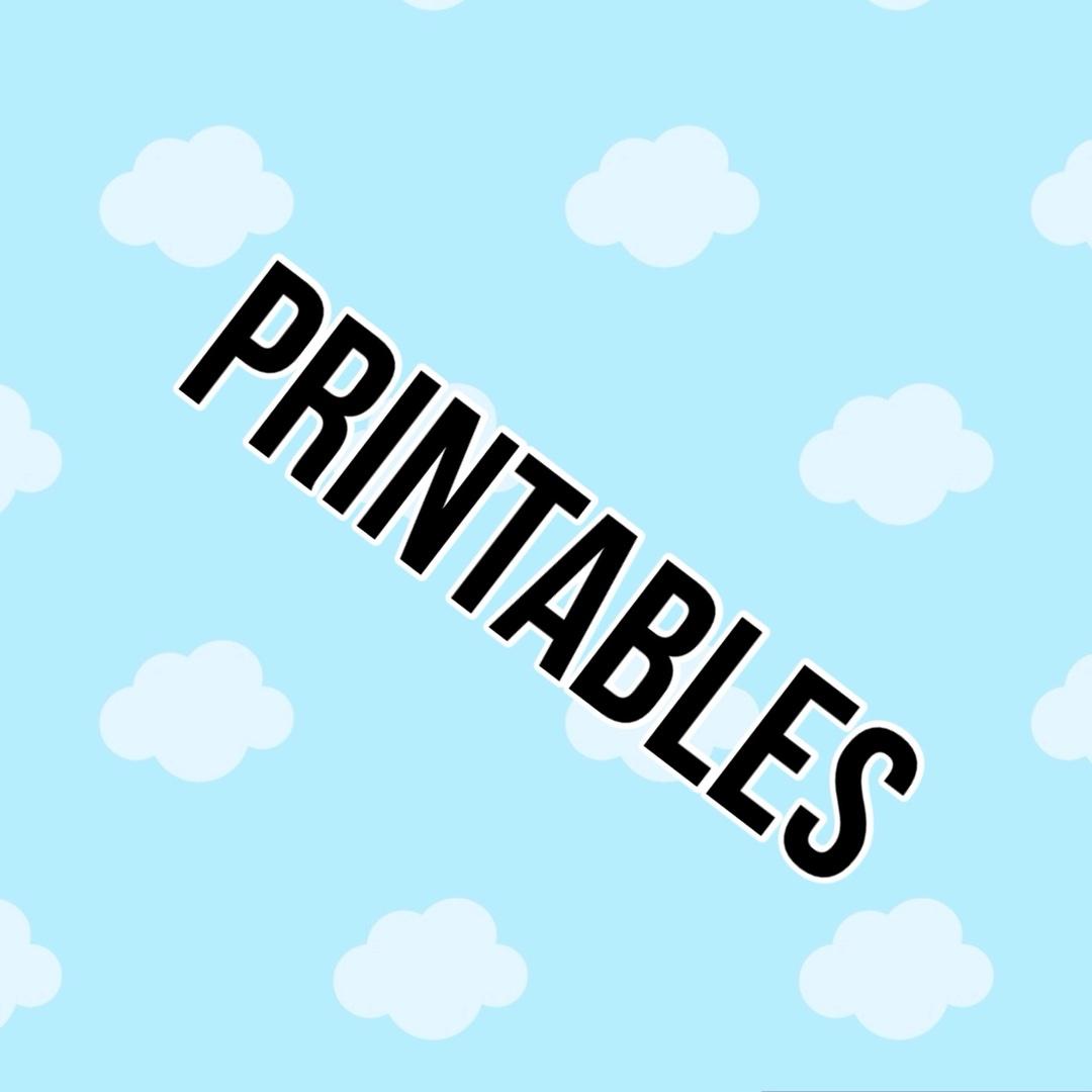 Printables by Cierra Caldwell