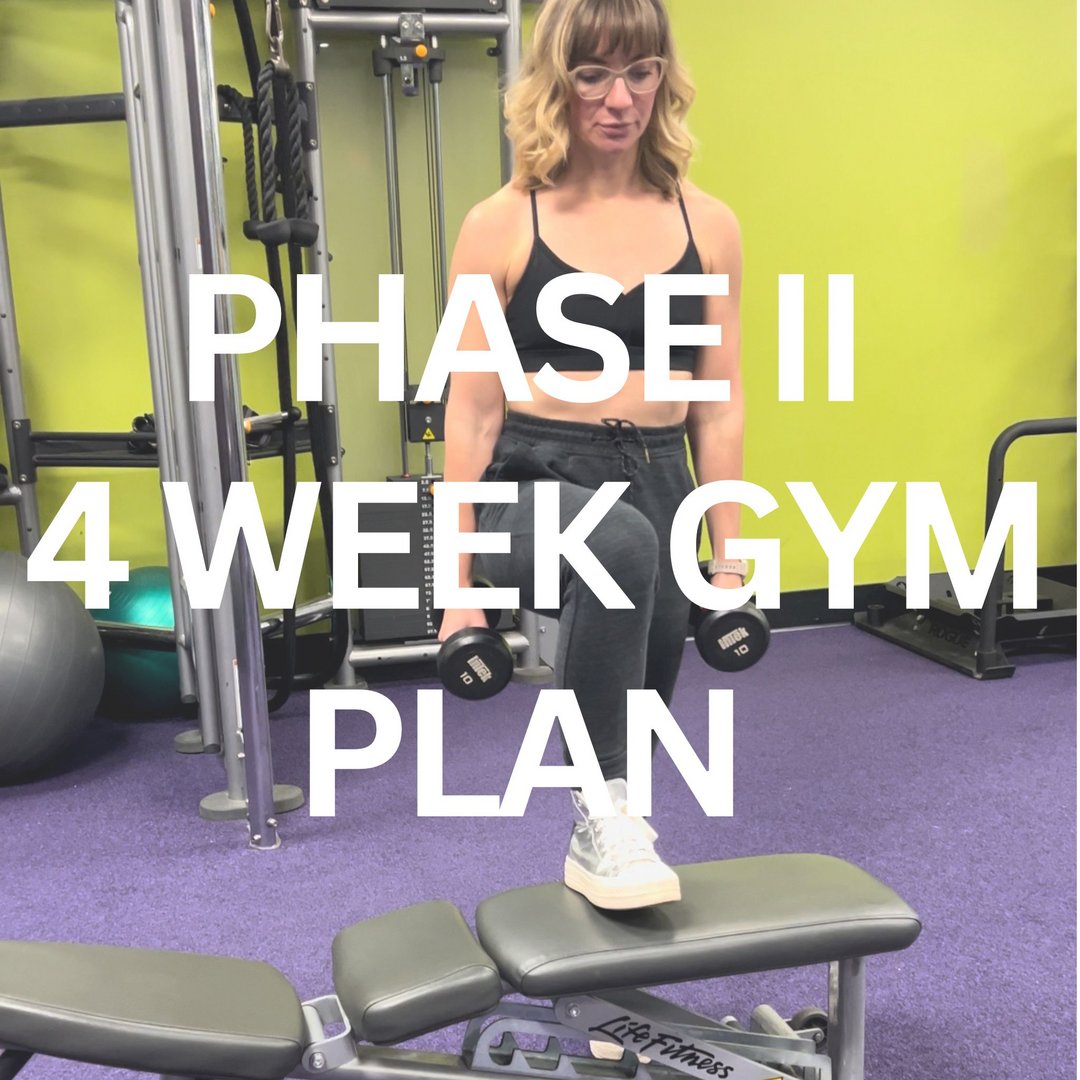 Level Up: Phase II Gym Plan by Laura Senna