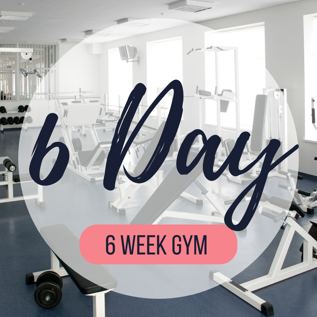 6 Day | 6 Week Gym by Muscles and Macros Moms