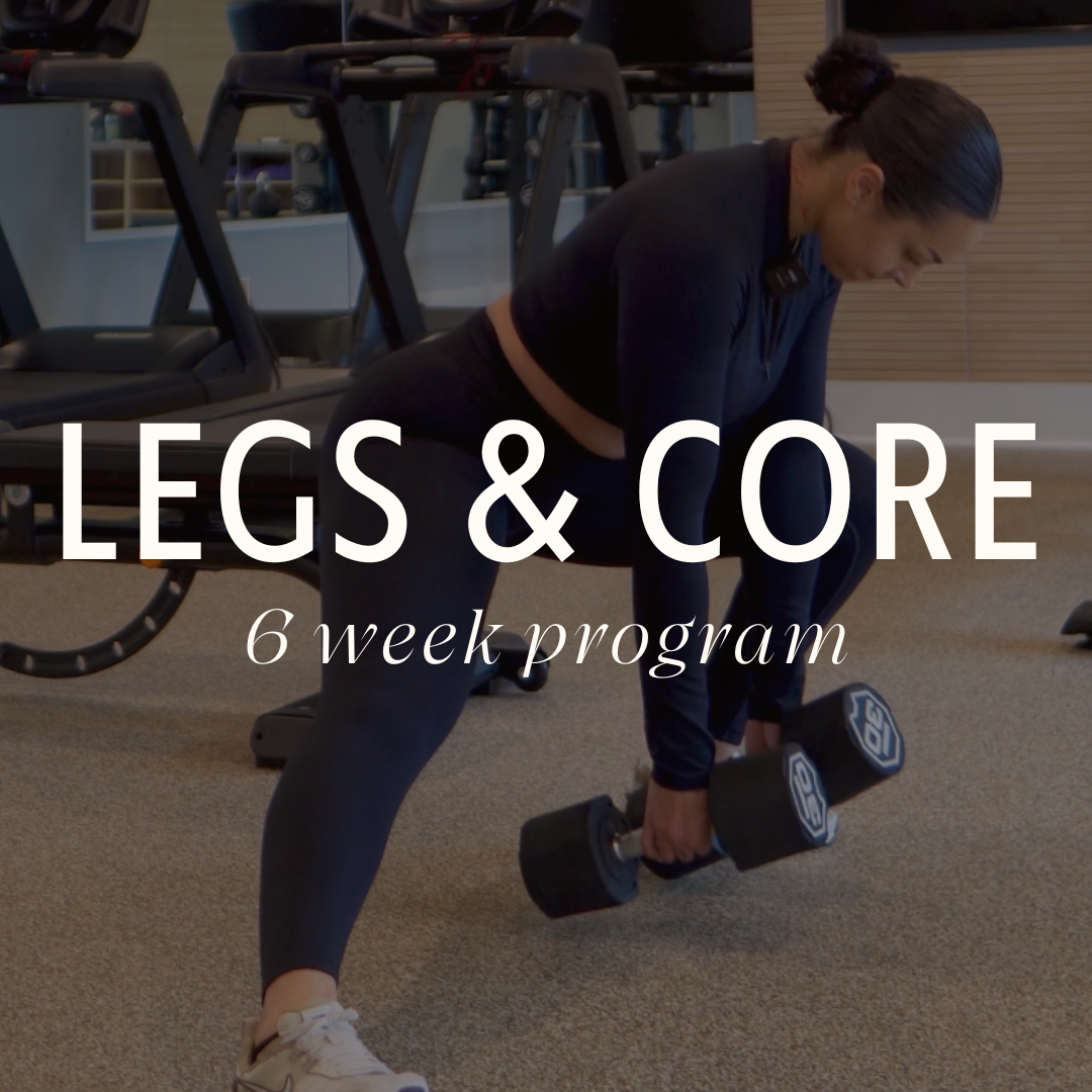 6 week gym- legs&core by Caitlyn Matheny