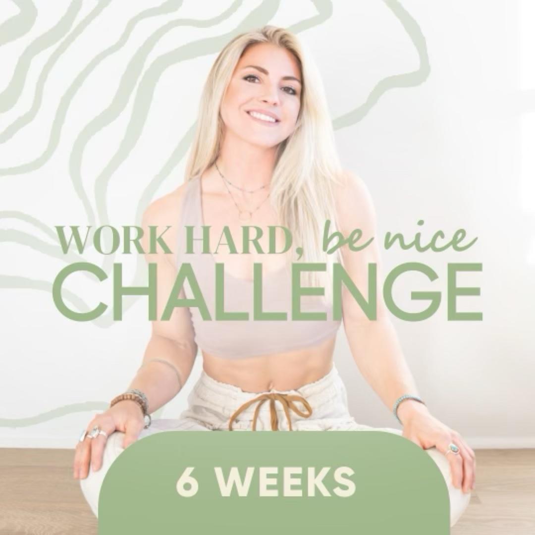 Work Hard, Be Nice Challenge by Claire Thomas