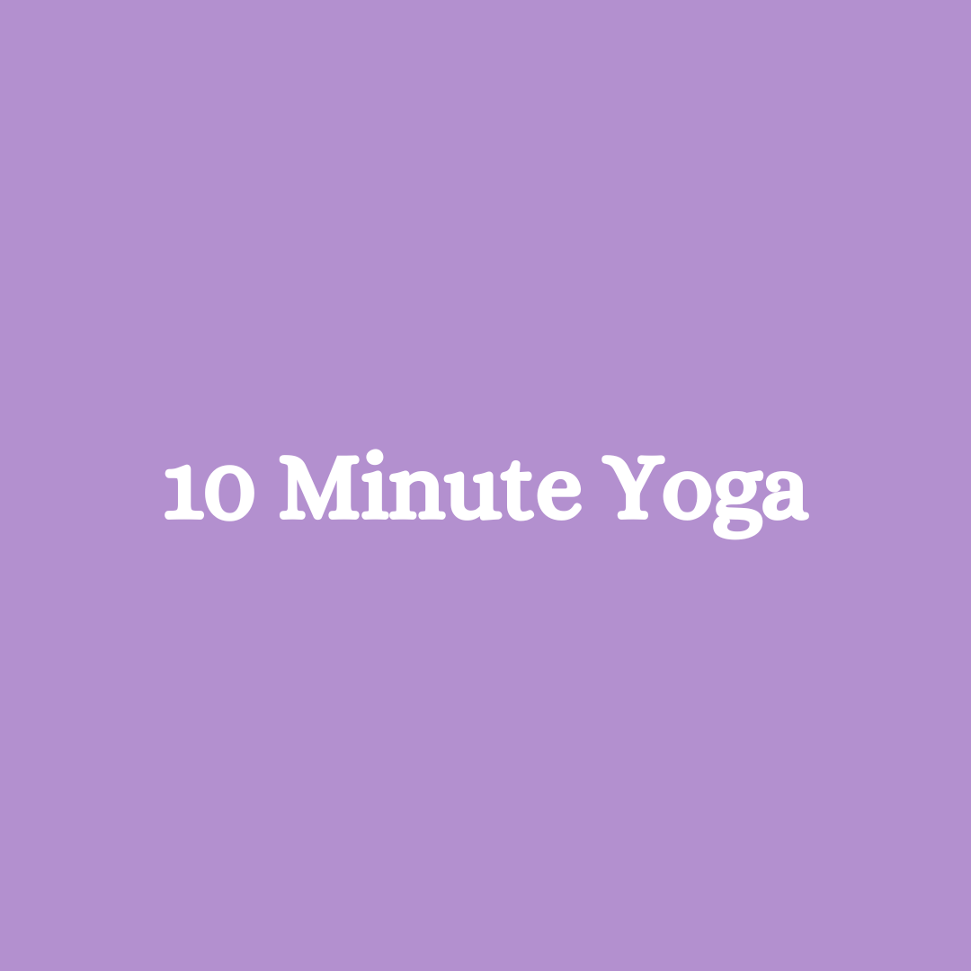 10 Minute Yoga by Ally Fitch