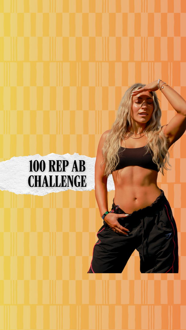 100 Rep Ab Challenge by Brittany Lupton