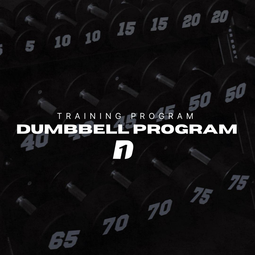 Dumbbell Only Program by Day 1 Training