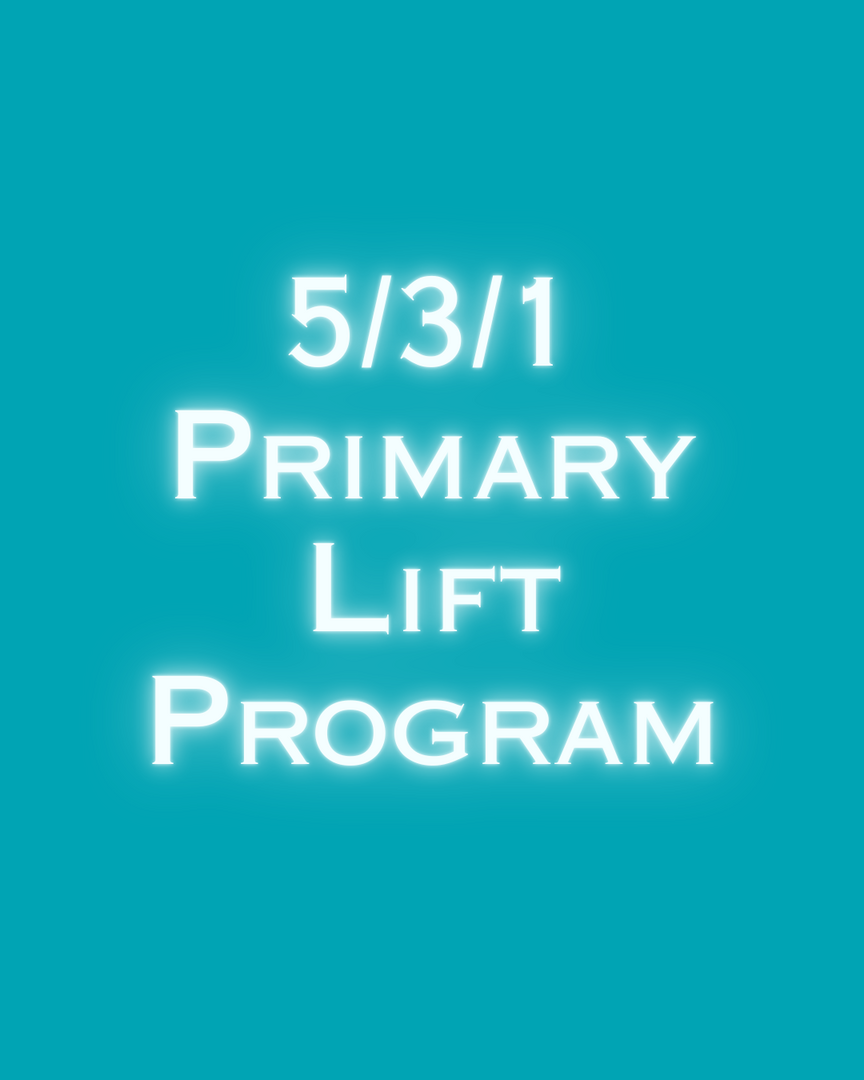 5/3/1 Primary Lift Program by Stephanie Ozinga