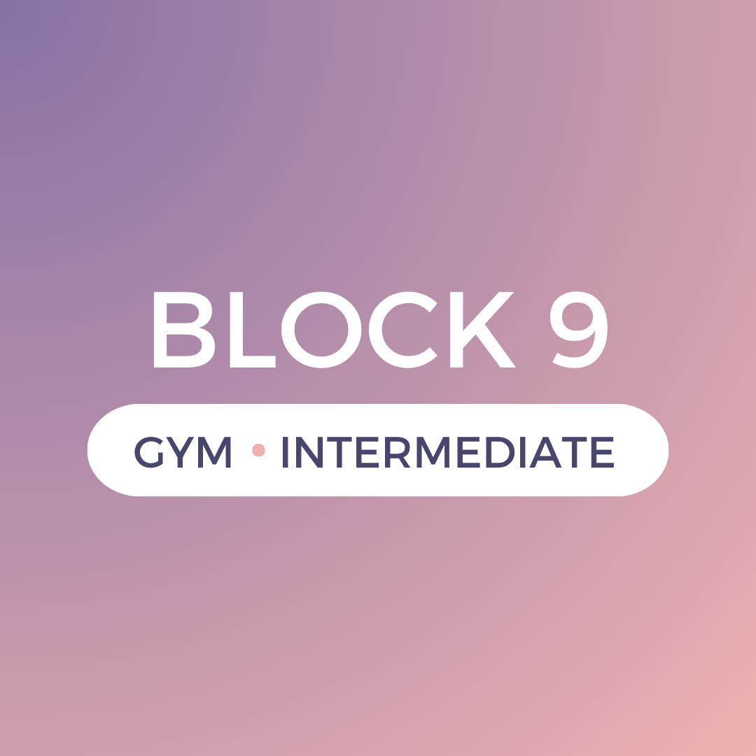 Block 9 - Gym/Experienced by Caroline Drury