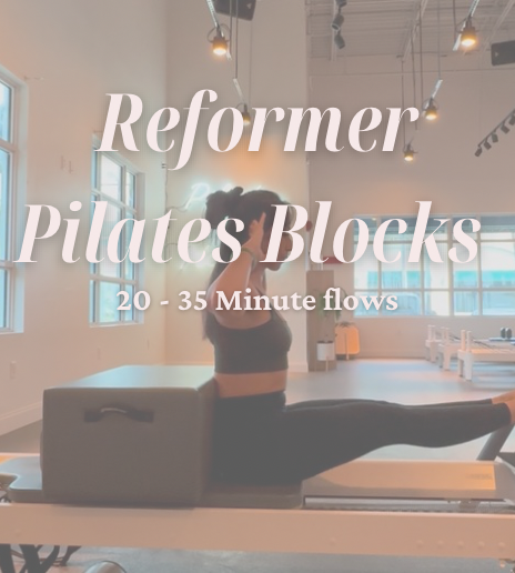 Reformer Pilates Blocks by Jessica Janiya