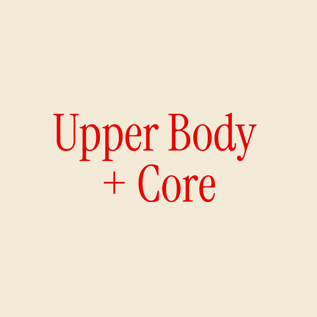 Upper Body & Core by Natalie Smith